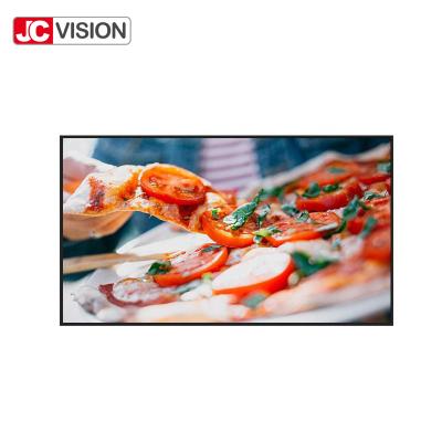 China 43 55 Inch Narrow Bezel LCD Advertising Display Digital Menu Board for Restaurants for sale