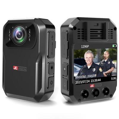 China JCVISION HD 1296P Night Vision Body Camera with 48MP Sensor, WiFi & LTE Connectivity, 512GB Storage for sale