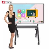 China JCVISION 86 Inch Interactive Smartboard Android OS 4+32G RAM Classroom Whiteboard for sale