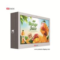 China JCVISION 65'' Outdoor Waterproof Digital Signage Wall Mounted LCD Display for sale