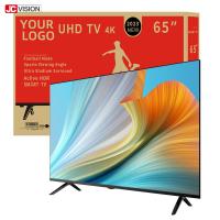 China JCVISION 55 Inch Smart 4K LED TV Android 11 WiFi Full Flat Screen OEM for sale