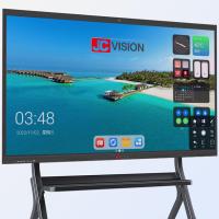 China JCVISION 85 86 Inch Interactive Smart Board All-in-one Solution IR Touch 4K for sale