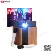 China Jcvision Smart DLP Projector with 1080P Resolution and LED Technology for Outdoor Home Theater and Karaoke for sale