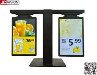China JCVISION 10.1 Inch Dual Screen Electronic Price Tag Digital Sign Touch Screen Display for sale