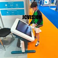 China 32 Inch Android Interactive Touch Table Height and Rotation Adjustable Multi Color for Education for sale