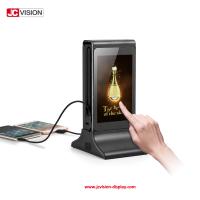 China JCVISION 7-inch 1280×800 Table Top Digital Advertising Display with 1GB DDR3 for Restaurant Menu Boards for sale