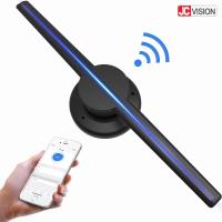 China Android 3D Holographic Display Fan 60CM Air Projector with LED Technology and Wireless Control for sale