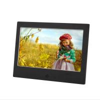 China JCVISION 7-inch Digital Photo Frame with Remote Control, 1024×600 Resolution LED Screen and Video Playback for sale