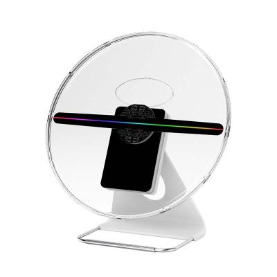 China 30cm 3D Hologram LED Fan Display with 512×512 Resolution and 1200 RPM Speed for Air Projection Advertising for sale