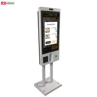 China 32-inch Self-Service Ordering Kiosk with 10-Point Touch Screen and Built-in 80mm Thermal Printer for sale