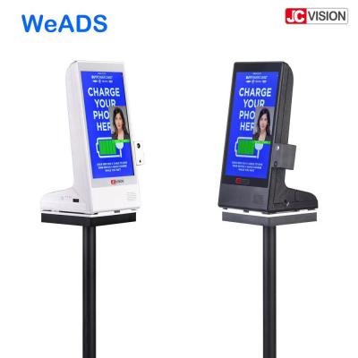 China 8-inch WiFi LCD Touch Screen Digital Signage with Temperature Detection - 1280×800 Display, 20800mAh Battery for sale