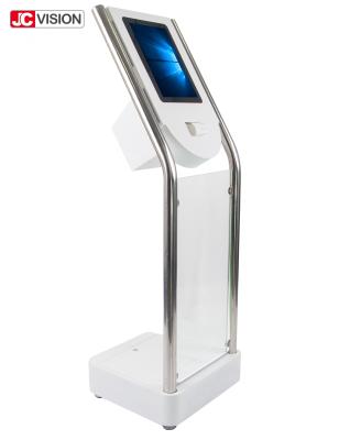 China 19-inch Self Service Check-in Kiosk with 1280×1024 Resolution and 110V-240V Input for Bank and Airport Queue Management for sale