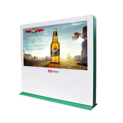 China JCVISION IP65 86-inch Outdoor Waterproof Digital Kiosk with 2000cd/㎡ Brightness and 3840×2160 UHD Resolution for sale