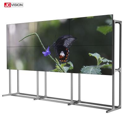 China 49-inch LCD Video Wall Display with 3.5mm Bezel, 1920x1080 Resolution and 450cd/m² Brightness for Commercial Digital Signage for sale