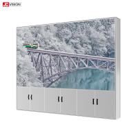 China 46-inch LCD Video Wall Display with 3.5mm Bezel, 500nit Brightness, 1920x1080 Resolution for Professional Installations for sale