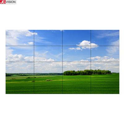 China JCVISION 55 Inch Commercial Vertical Video Wall LCD Display with 450cd/m² Brightness and 0.88mm Bezel for sale