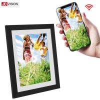 China JCVISION 10.1 Inch IPS Touch Screen Digital Picture Frame with 16GB Storage and WiFi Cloud Support for sale