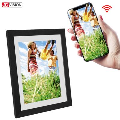 China JCVISION 10.1 Inch IPS Touch Screen Digital Picture Frame with 16GB Storage and WiFi Cloud Support for sale