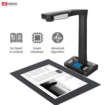 China JCVISION Portable Document Scanner with 16MP Camera, 40 Pages/Min Speed, OCR Text Recognition and Finger Erasing Technology for sale