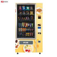 China JCVISION Automatic Vending Machine 1920x1320x770mm with 60 Selections and 240-720 Capacity for Snacks & Drinks for sale