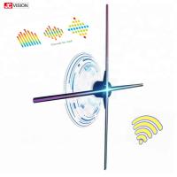 China JCVISION 65cm Spinning Micro WIFI 3D Hologram Fan with 450×224 Resolution and 100,000 Hour LED Life for sale