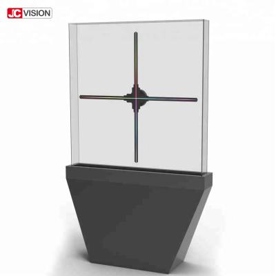 China JCVISION 3D Holographic Display LED Fan 42cm-100cm with 500,000+ Hour LED Life for Indoor Advertising for sale