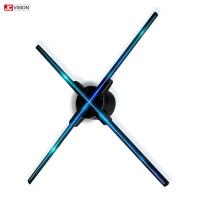 China JCVISION 100cm 4-Blade Holographic Display with 1024×1024 Resolution and WiFi App Control for 360° 3D Advertising for sale