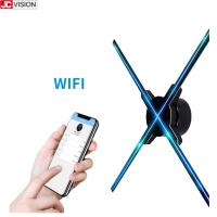 China JCVISION 65cm WiFi Holographic Display Fan with 1600×720 Resolution and 36W Power for 3D Advertising for sale