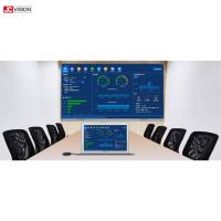 China 135-Inch Conference Interactive LED Display Panel - 1920x1080 2K Resolution, 400-1000 Nits Brightness for sale