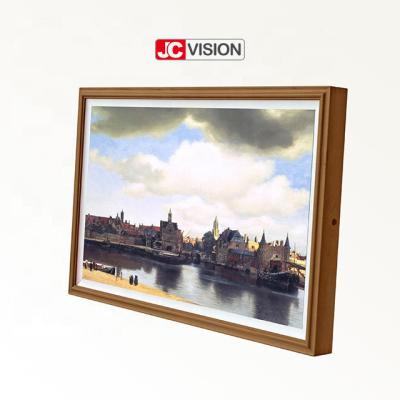 China JCVISION 32 Inch LCD Digital Photo Frame Wall Mounted Art Display 1920x1080 for sale
