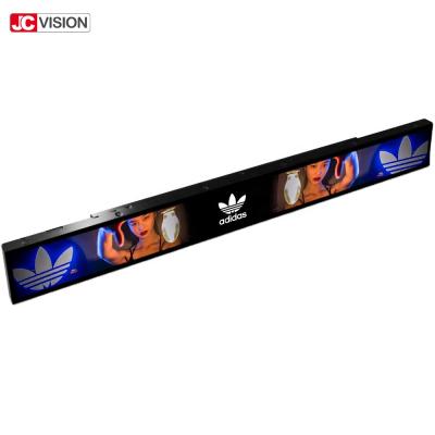 China JCVISION Ultra Wide Shelf Edge LCD Display - 23/35/47 inch Models with 400-500 Nits Brightness for Retail Shelves for sale