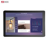 China JCVISION 18.5 Inch Touch Screen Totem LCD Advertising Display with Android OS, 2GB RAM, and 1366×768 Resolution for sale