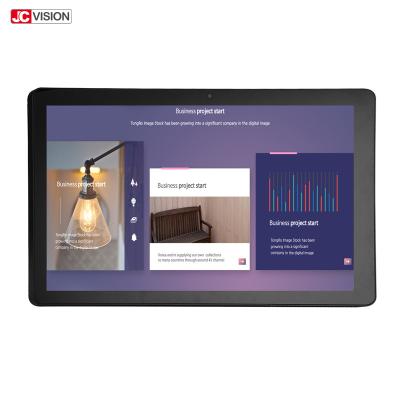 China JCVISION 18.5 Inch Touch Screen Totem LCD Advertising Display with Android OS, 2GB RAM, and 1366×768 Resolution for sale
