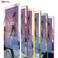 China Rectangle CMS 43-inch Interactive Magic Workout Mirror with FCC Certification, Capacitive/IR Touch and Multi-OS Support for sale