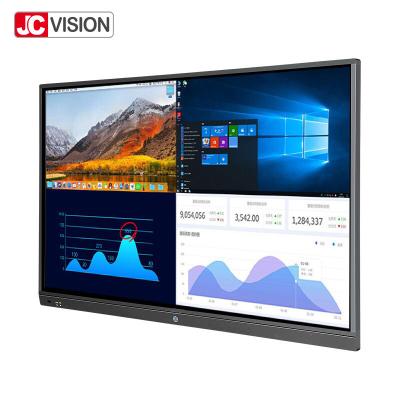 China 55-98 Inch Interactive Flat Panel Display 450nits 4K UHD Touch Screen for School for sale