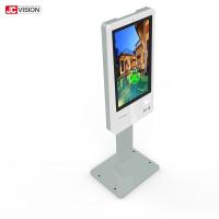 China Portable 32 Inch Android Floor Stand Digital Signage with IR Touch for sale