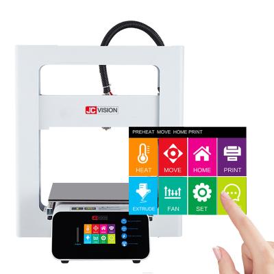 China JCVISION BDG Platform 0.4mm Nozzle Smart 3D Printer 205x205x205mm Build Volume with 2.8
