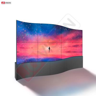 China 55 inch Custom Full Color Curved OLED LED Video Wall Display 2mm Pixel Pitch for sale