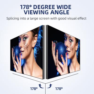 China JCvision 46 Inch 4K LCD Video Wall Display - 1920x1080 Resolution, 450 cd/m² Brightness, Wall Mounted Advertising Screen for sale