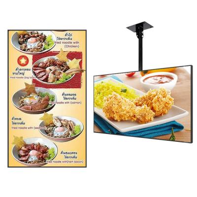 China JCVISION 32 Inch LED Panel TFT Digital Menu Display with 178° Viewing Angle and 450 cd/m² Brightness for sale