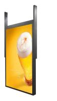 China 49-Inch Double-Sided LCD Window Display with 700/2500 Nits Brightness and 24/7 Operation for Commercial Advertising for sale