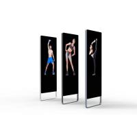 China LCD Magic 43-inch Smart Workout Mirror with 700 Nits Brightness and 10-Point Touch Display for Fitness and Advertising for sale
