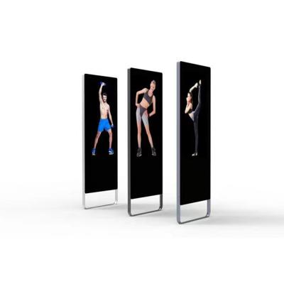 China LCD Magic 43-inch Smart Workout Mirror with 700 Nits Brightness and 10-Point Touch Display for Fitness and Advertising for sale