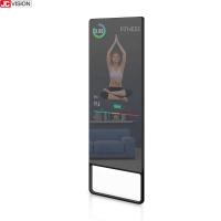 China JC-SM400T 40-Inch Smart Fitness Mirror with 1920×1080 Resolution and Android 9.0 System for Home Gym for sale