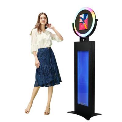 China FTV 80W Ring Light Portable iPad Photo Booth 12.9 Inch Sheet Metal PC Board for sale