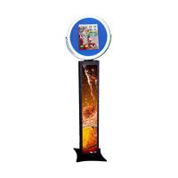 China FTV Adjustable Portable iPad Photo Booth Kiosk 12.9 Inch with 91 RGB Lights and 80W Power for sale