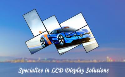 China 46 Inch 3.5mm Bezel 2x2 Seamless LCD Video Wall with 500 Nits Brightness and 1920x1080 Resolution for sale