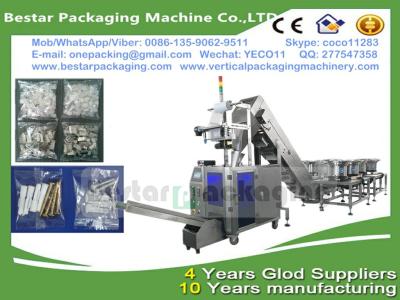 China Hardware fittings screws nails nuts bolts counting and packing machine with 6 vibration bowls for sale