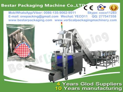 China Fully automatic vibrate counting and packing machine for furniture hardware VFFS equipment for sale