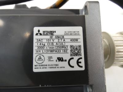 China HF-KN43K Mitsubishi 400w power closed loop servo control motor for sale